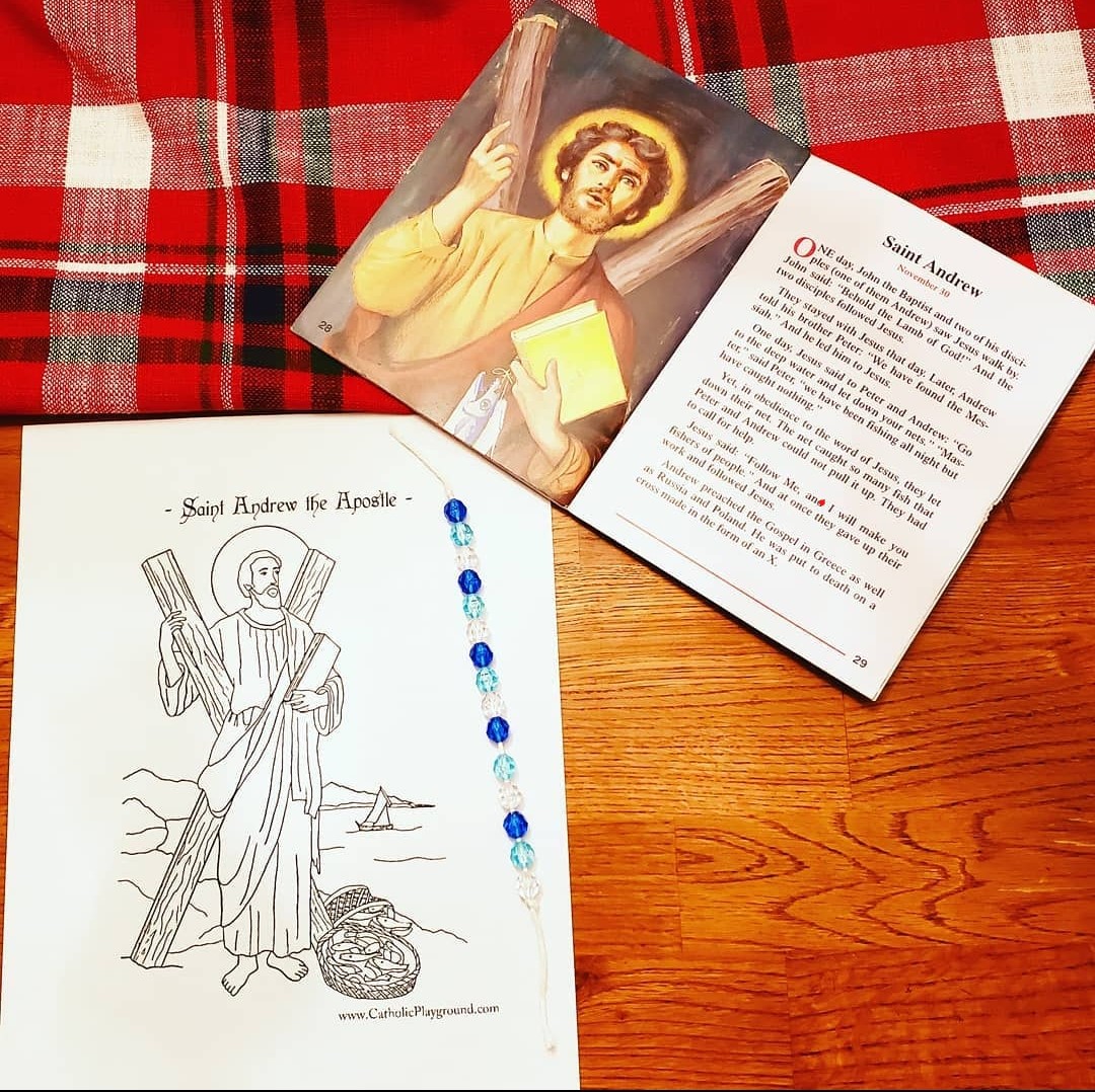 Celebrating St. Andrew’s Feast Day - Nurturing Little Saints