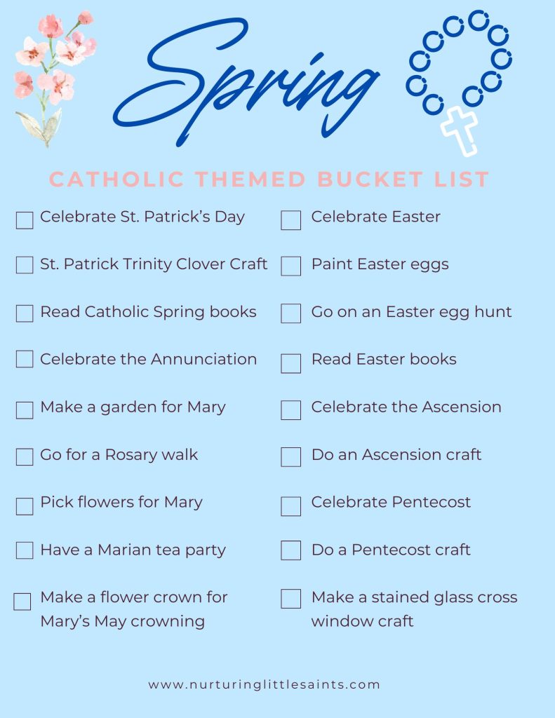 Spring Activities with Kids - Nurturing Little Saints